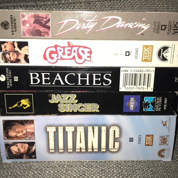 Media | 5 Vhs Bundle | Poshmark